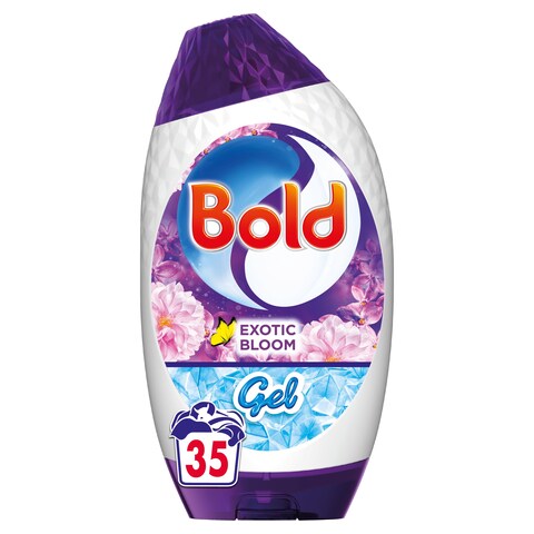 Bold Washing Liquid Gel Exotic Bloom 35 Washes 1225Ml - Tesco Groceries