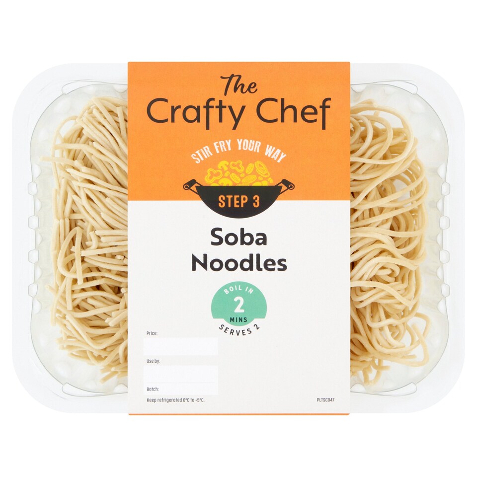 The Crafty Chef Soba Noodles 200G - Tesco Groceries