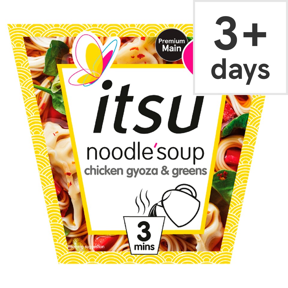itsu chicken gyoza & greens noodle soup 242g - Tesco Groceries