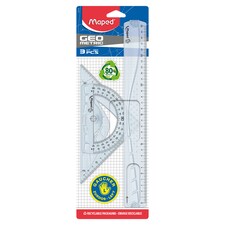Maped Geometric Drafting Set Left-Handed 3 pcs - Tesco Groceries