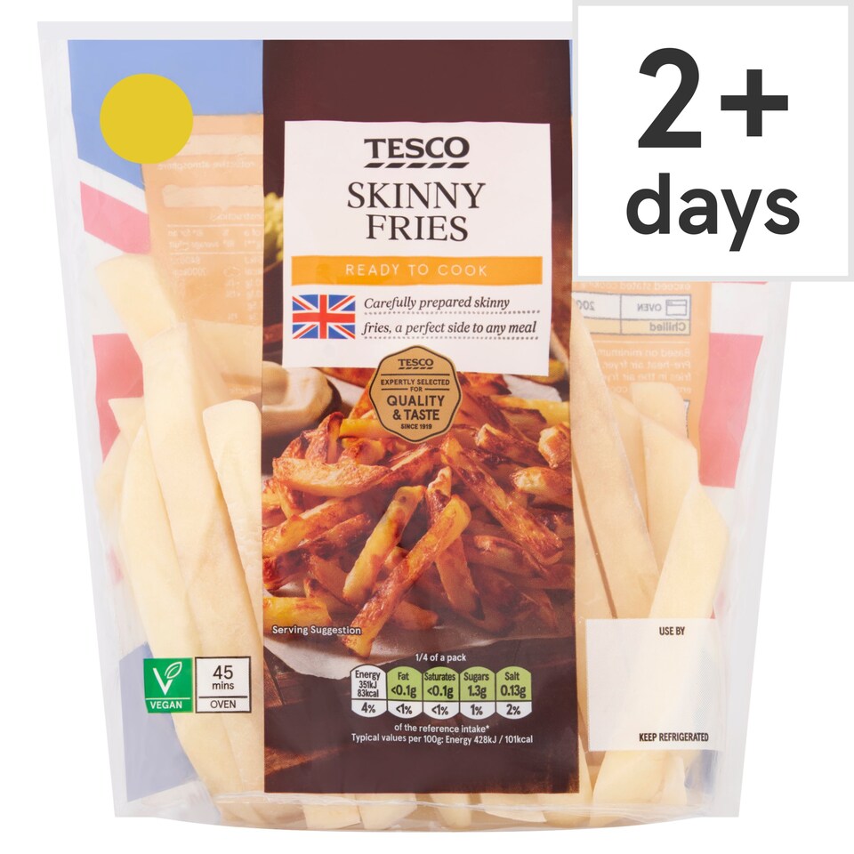 Tesco Skinny Fries 500G - Tesco Groceries