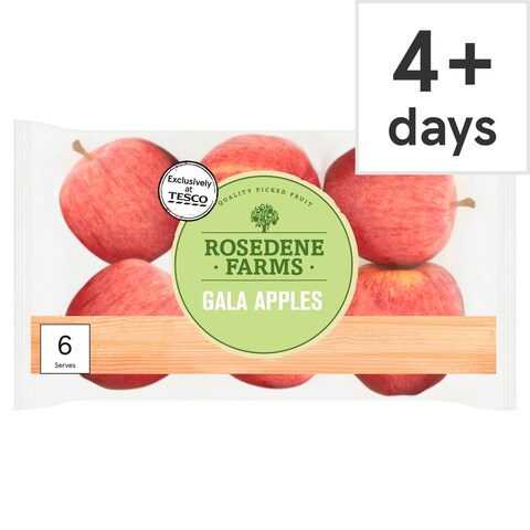 Rosedene Farms Gala Apples 6 Pack - Tesco Groceries