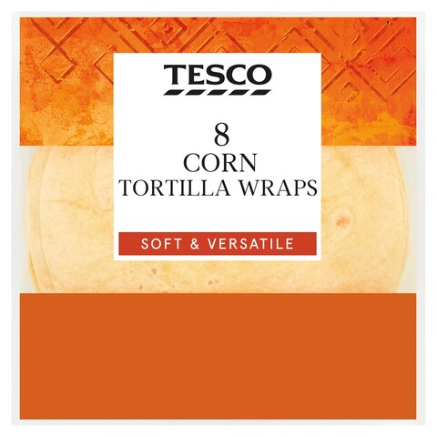 Tesco Corn Tortillas X8 320G - Tesco Groceries