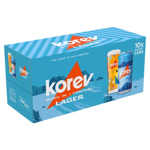 Korev Lager 10x440ml - Tesco Groceries