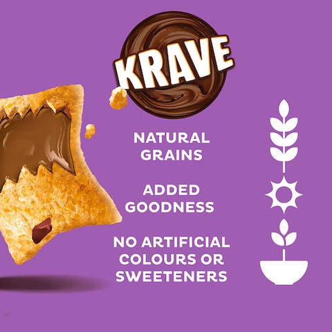 Kellogg's Krave Milk Chocolate Breakfast Cereal 750g - Tesco Groceries