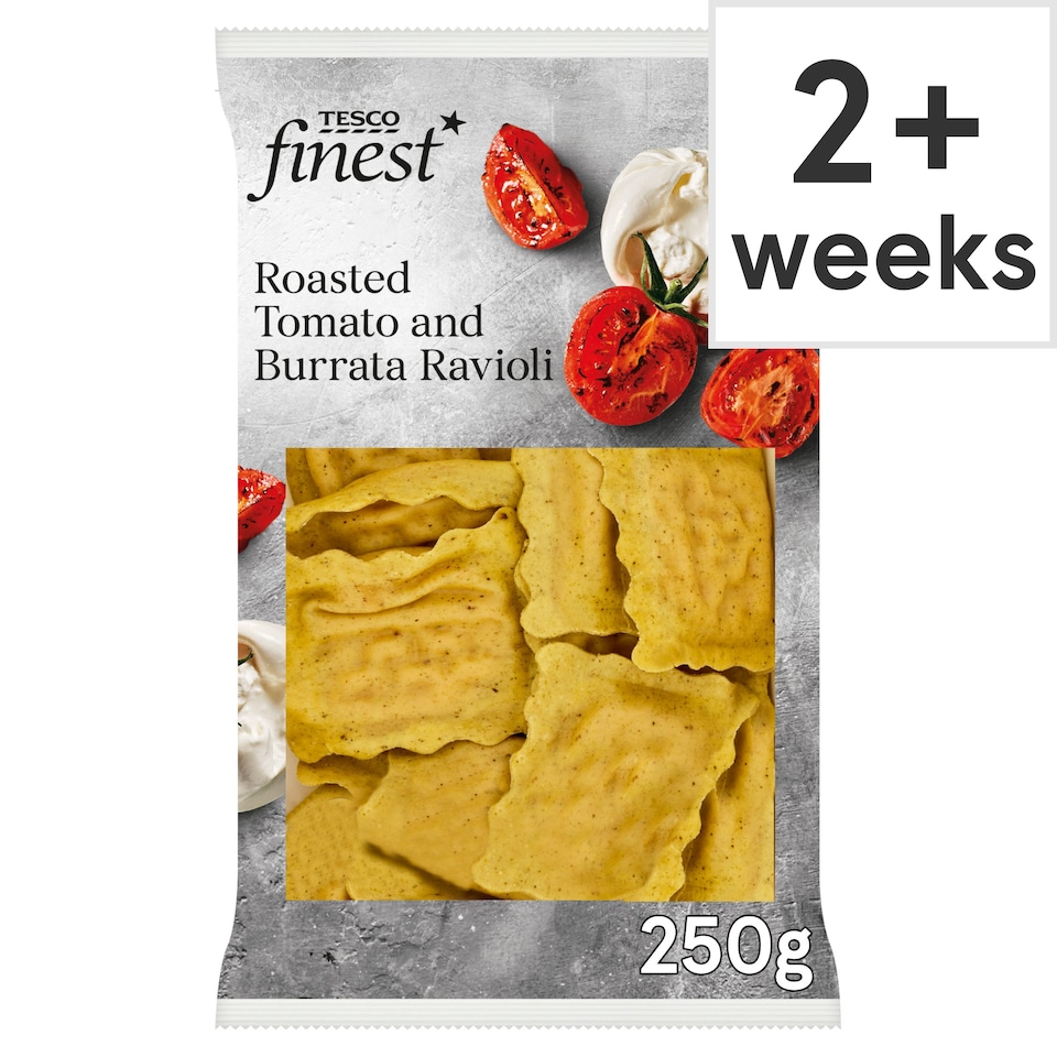 Tesco Finest Tomato & Burrata Ravioli 250G - Tesco Groceries