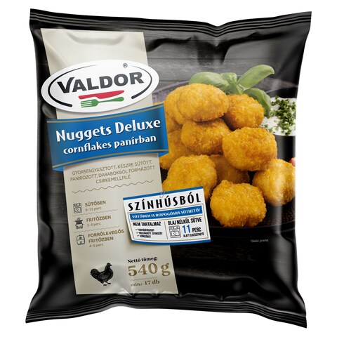 Valdor Nuggets Deluxe Quick-Frozen Ready-Fried Chicken Breast Fillets ...