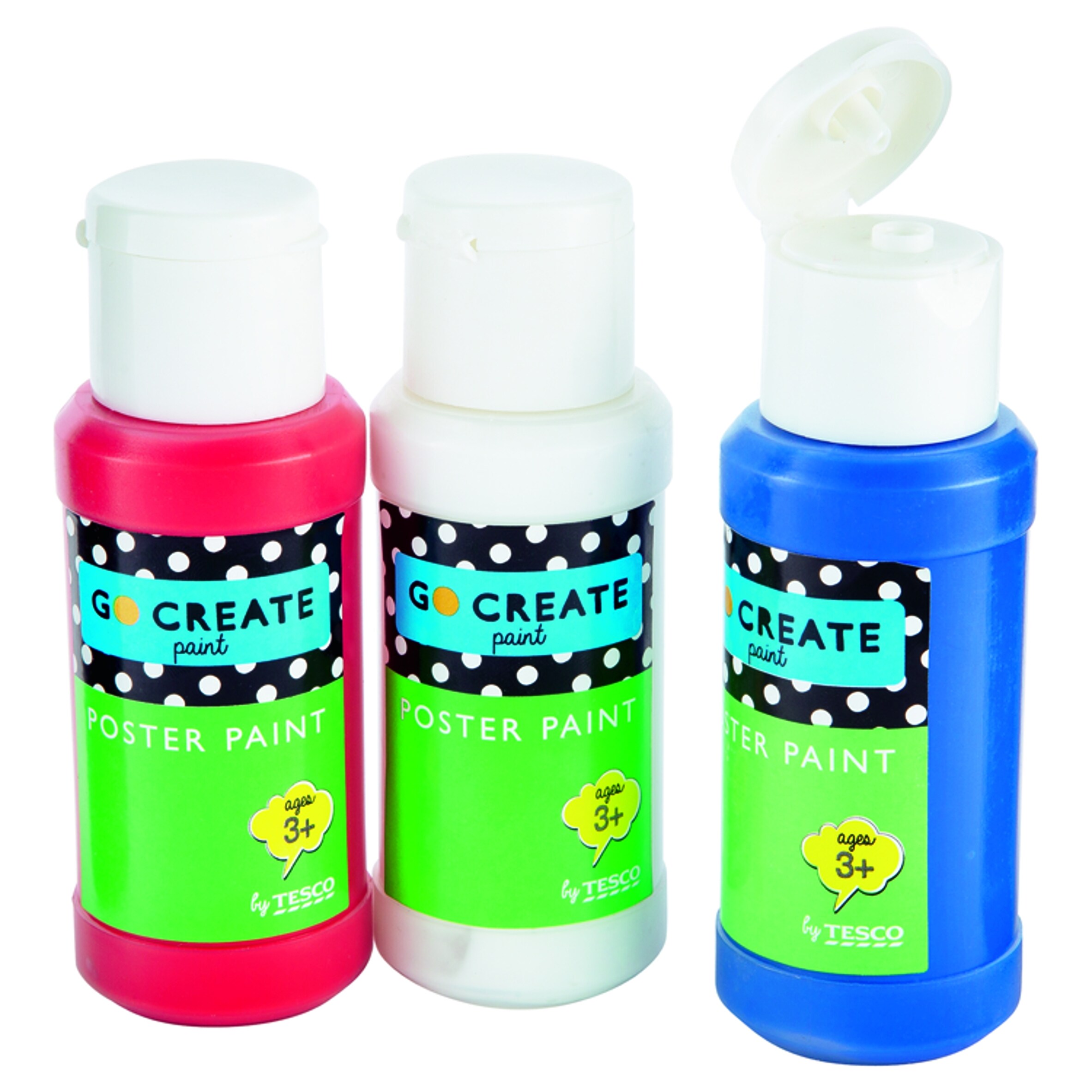 Tesco Go Create Rainbow Paint Set - Tesco Groceries