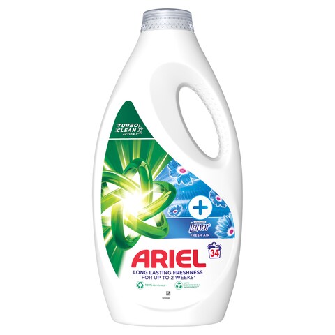 Ariel Washing Liquid, 34 Washes, +Touch Of Lenor Fresh Air - Tesco ...