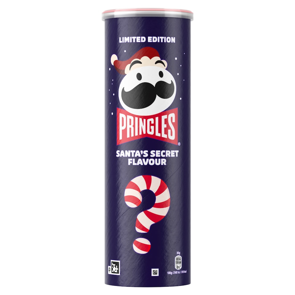 Pringles Santa's Secret Flavour 165g - Tesco Groceries