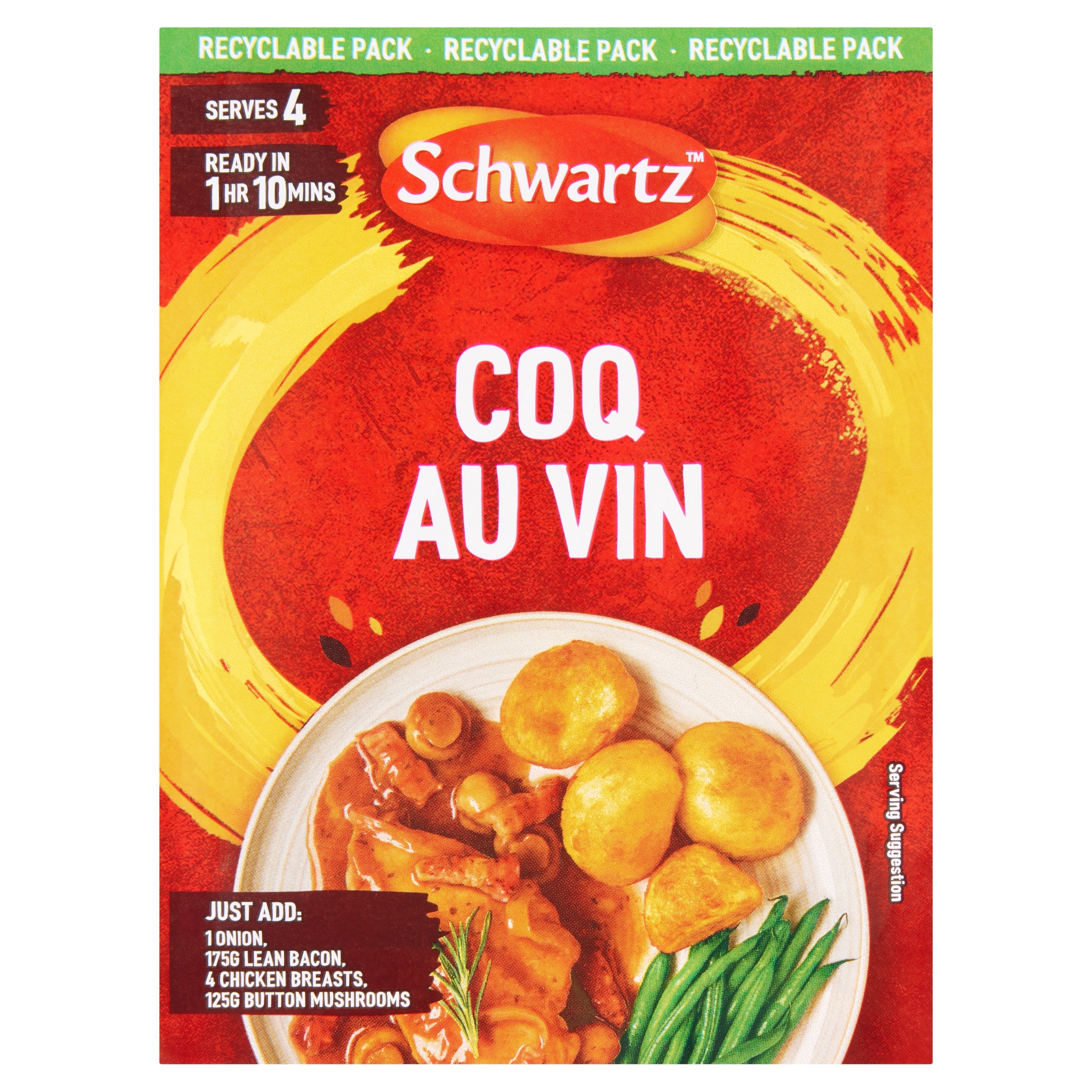 Schwartz Coq Au Vin 35G - Tesco Groceries
