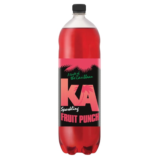 K.A. Sparkling Fruit Punch Drink 2 Litre - Tesco Groceries
