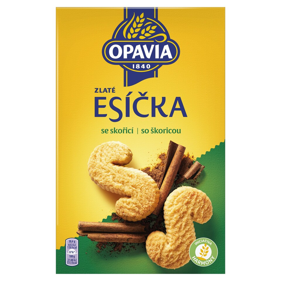 Opavia Zlaté Esí&ka Biscuits with Cinnamon 220 g - Tesco Groceries