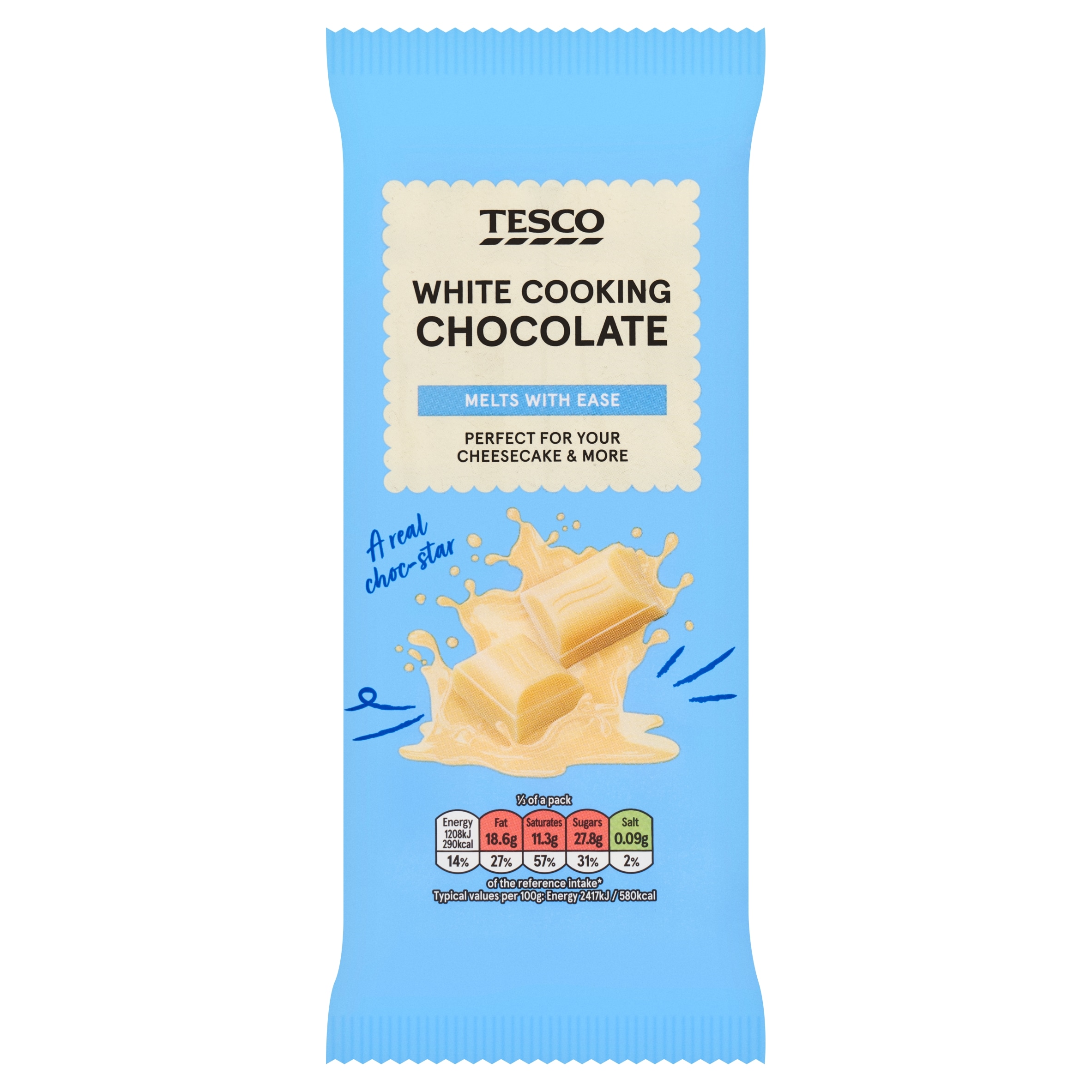Tesco White Cooking Chocolate 150G - Tesco Groceries