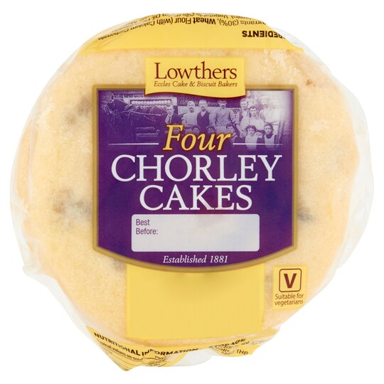 Lowthers 4 Pack Chorley Cake - Tesco Groceries