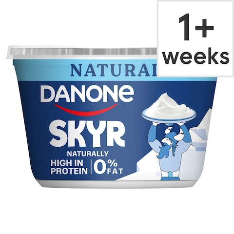 Danone Skyr High Protein 0% Fat Natural Yoghurt 480g - Tesco Groceries