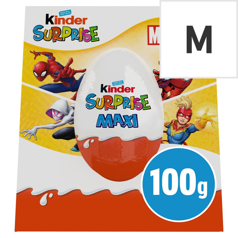 Kinder Surprise Maxi Easter Egg 100g - Tesco Groceries