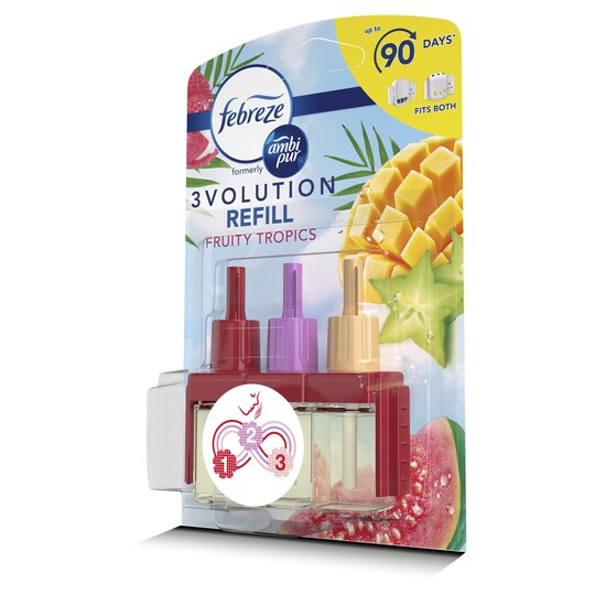Febreze Ambi Pur 3Volution Exotic Fruity Refill 20Ml - Tesco Groceries