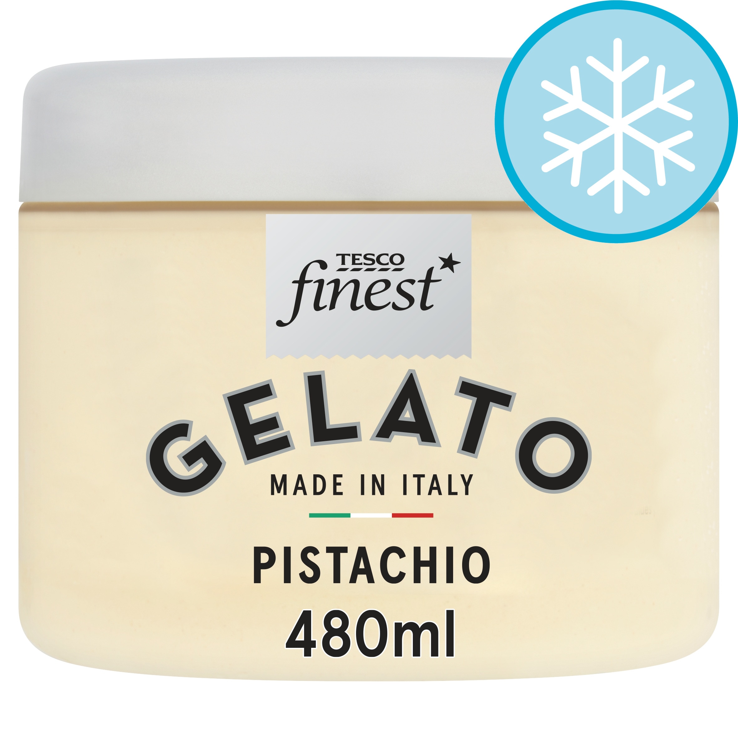 Tesco Finest Pistachio Gelato 480ml - Tesco Groceries