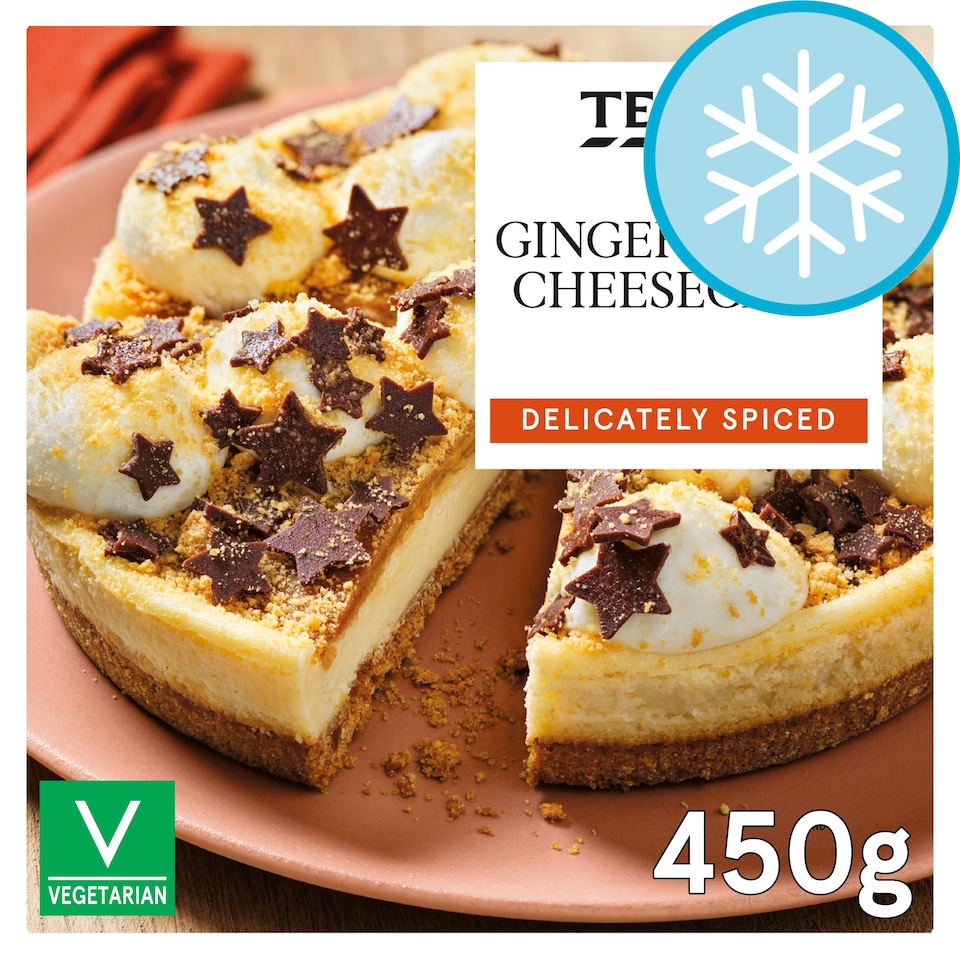 TESCO GINGERBREAD CHEESECAKE 450G - Tesco Groceries