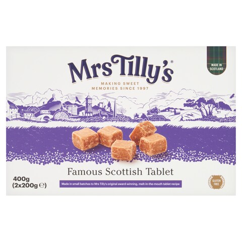 Mrs Tillys Scottish Tablet 400G - Tesco Groceries