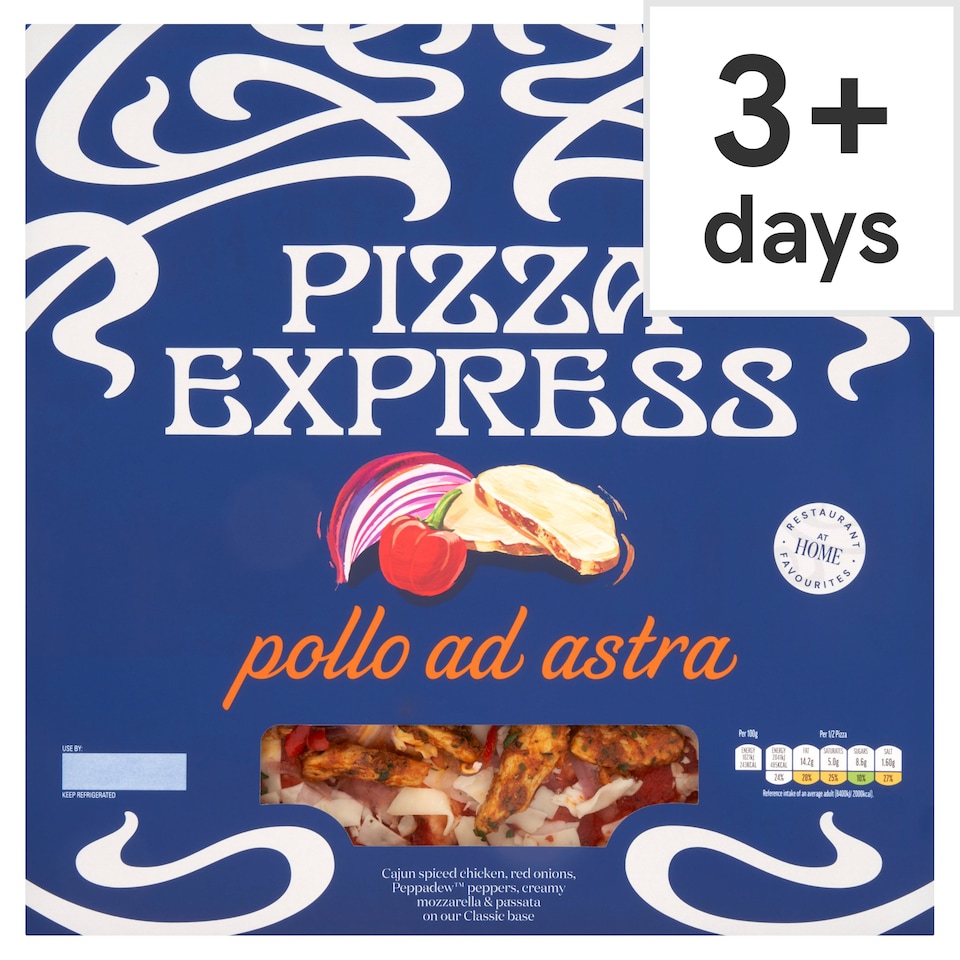 Pizza Express Classic Pollo Ad Astra 409g - Tesco Groceries