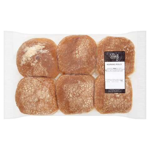 Stag Morning Rolls 6 Pack - Tesco Groceries