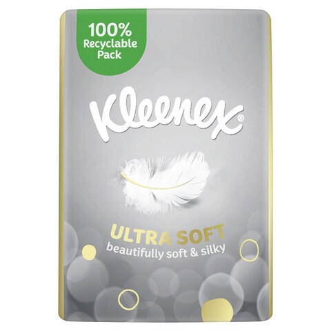 Kleenex Ultra Soft Mini Tissues 7 sheets x 10 Pack - Tesco Groceries