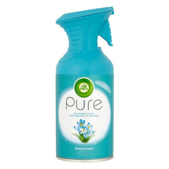 Airwick Air Freshener Pure Spring Aerosol 250 Ml - Tesco Groceries