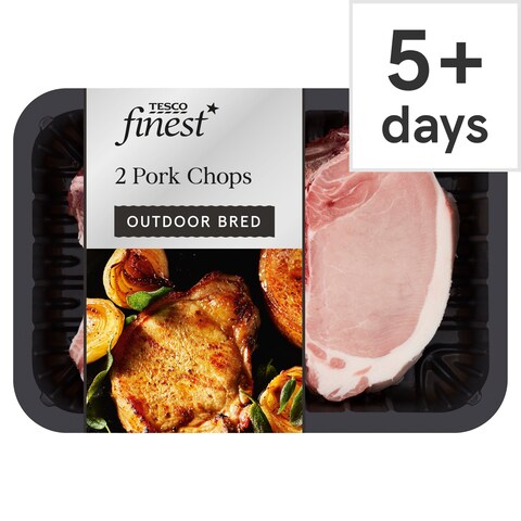 Tesco Finest Pork Chops 500G - Tesco Groceries