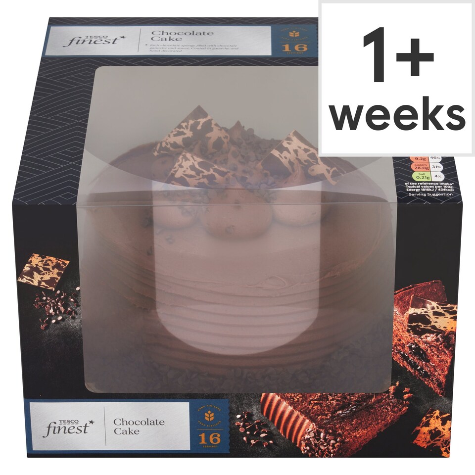 Tesco Finest Chocolate Cake - Tesco Groceries