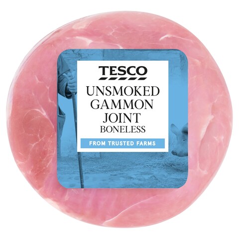 Tesco Unsmoked Gammon Joint 750G - Tesco Groceries
