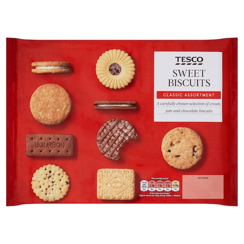 Tesco Sweet Biscuits 400G - Tesco Groceries