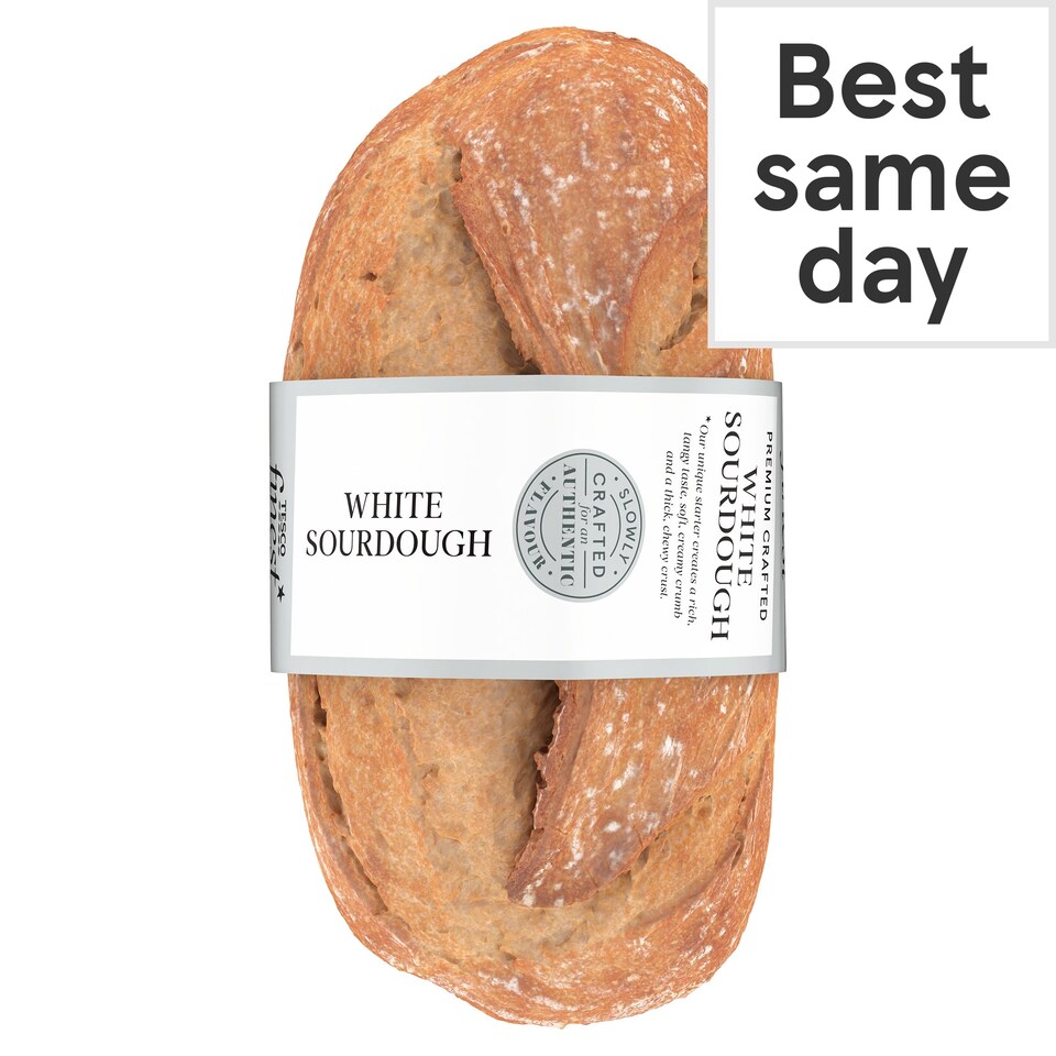 Tesco Finest White Sourdough Loaf 800g - Tesco Groceries