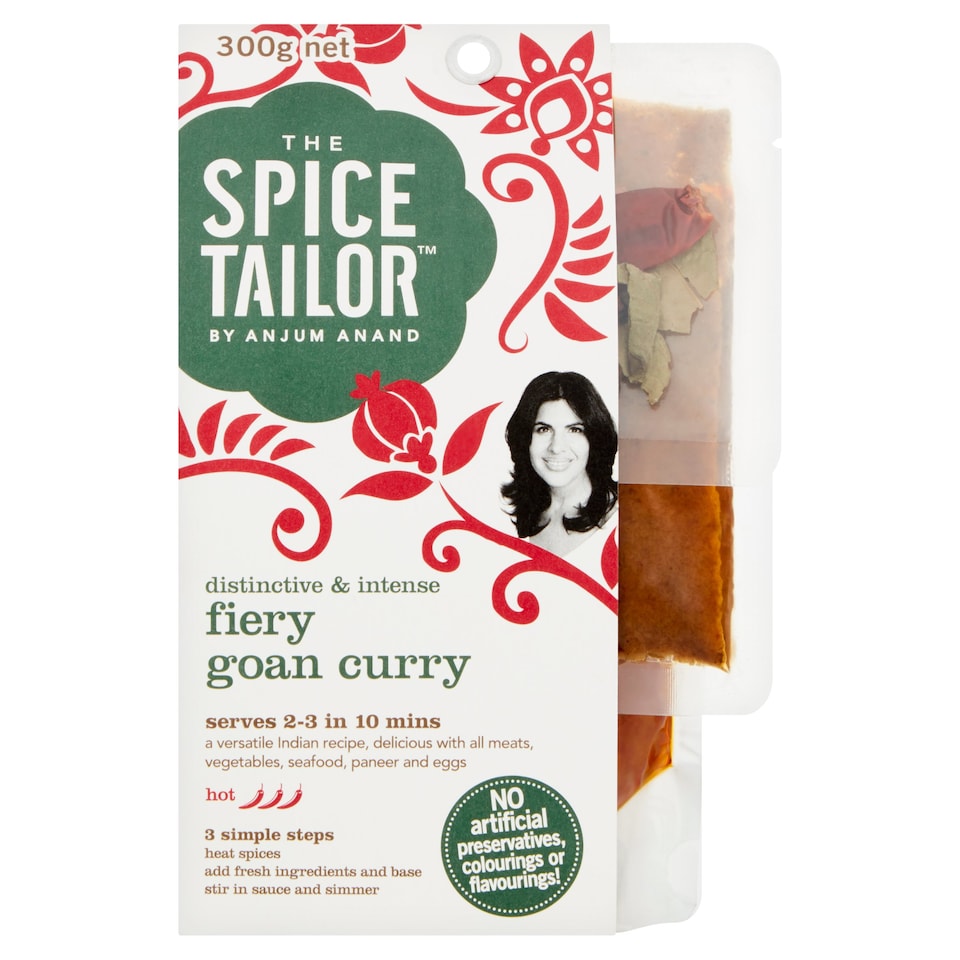 The Spice Tailor Fiery Goan Hot Curry 300G - Tesco Groceries