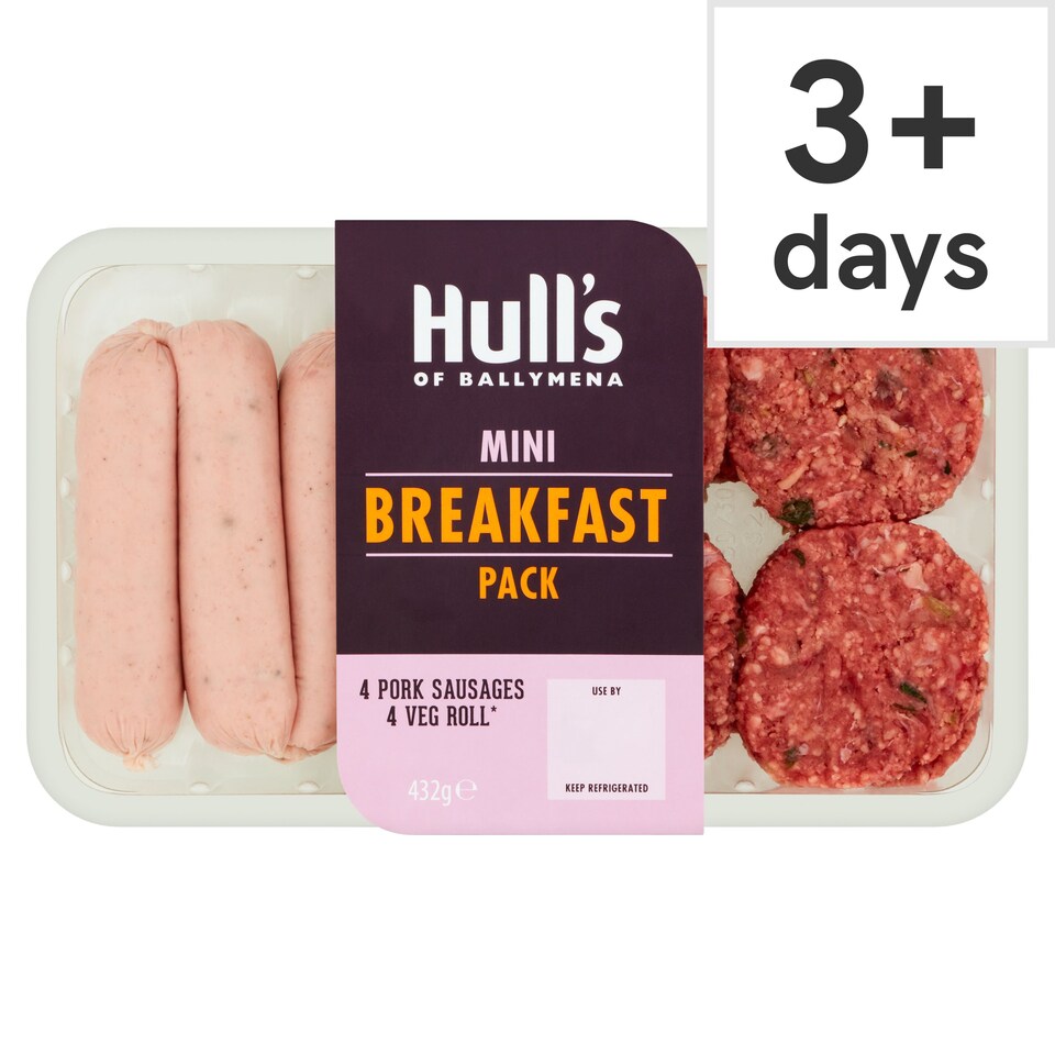Hulls Mini Breakfast Pack 432G - Tesco Groceries