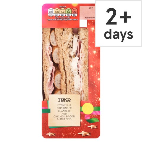 Tesco Festive Duo Sandwich - Tesco Groceries
