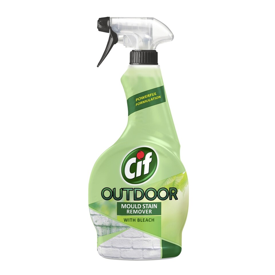 Cif Outdoor Mould +Moss Spray 450Ml - Tesco Groceries