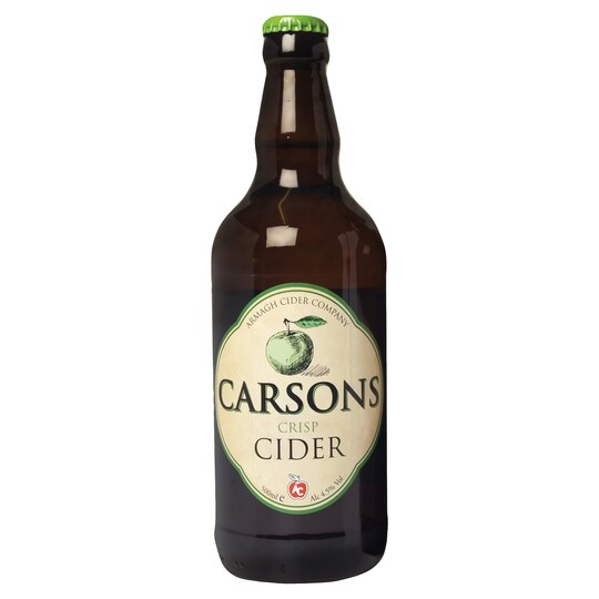 Carsons Crisp Armagh Cider 500Ml - Tesco Groceries