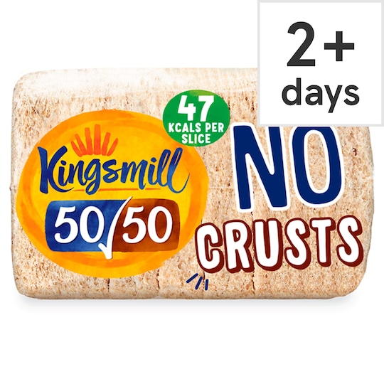 Kingsmill 50/50 No Crusts Bread 400G - Tesco Groceries