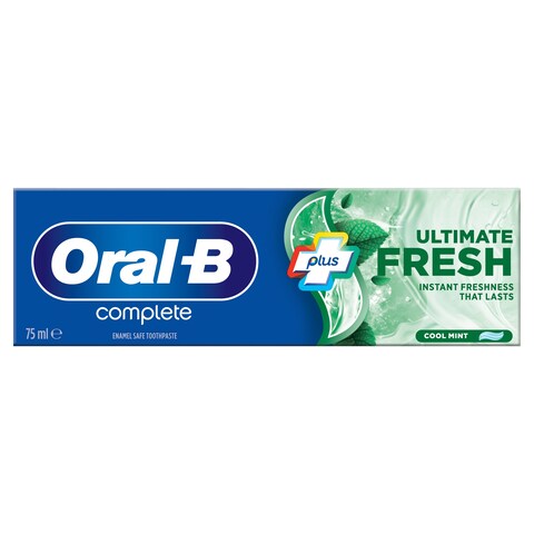 Oral-B Complete Extra Fresh Toothpaste 75Ml - Tesco Groceries