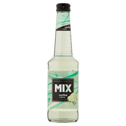 Mix Carbonated Alcoholic Cocktail Mix with Vodka & Lime Flavour 4% 0,33 ...