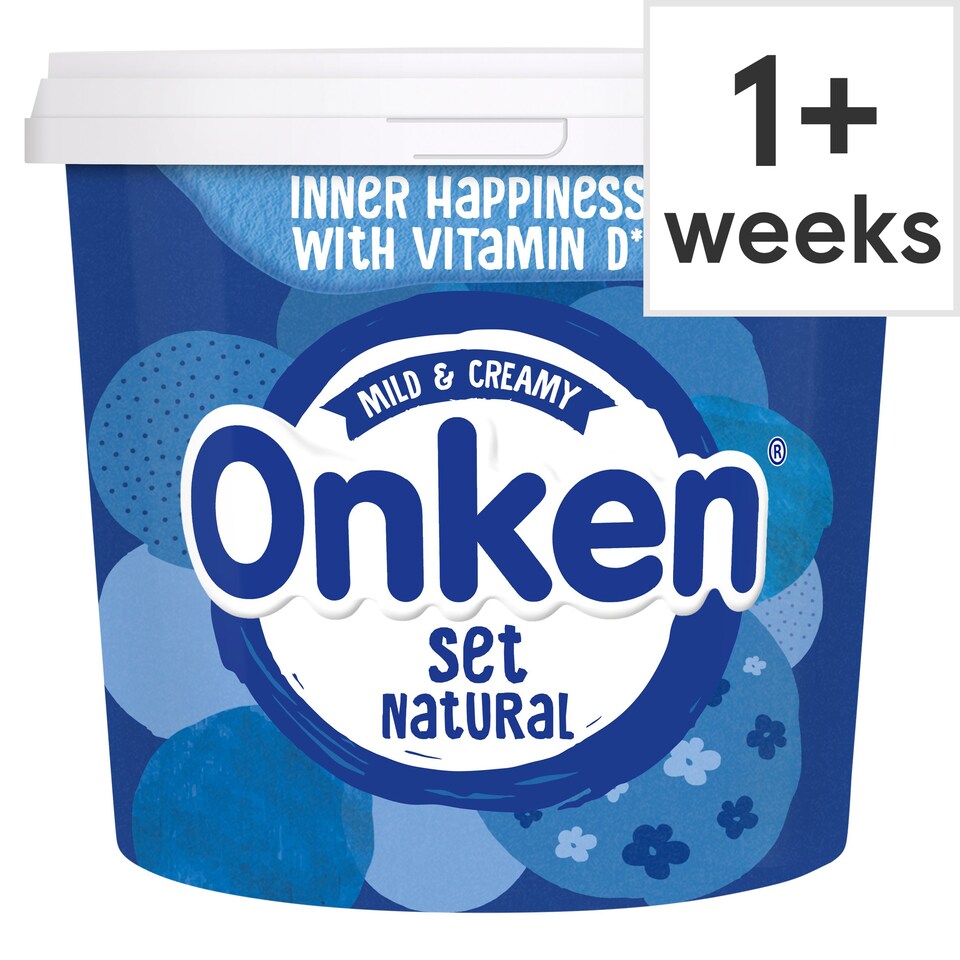 Onken Natural Set Yogurt 1Kg - Tesco Groceries