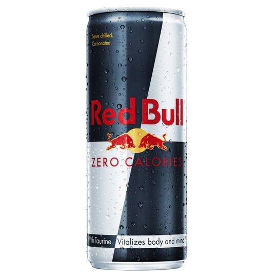 Red Bull Zero Calories Energy 1 X 250Ml - Tesco Groceries