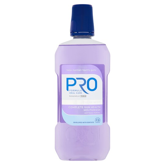 Pro Formula Complete Gum Health Mouthwash 500Ml - Tesco Groceries