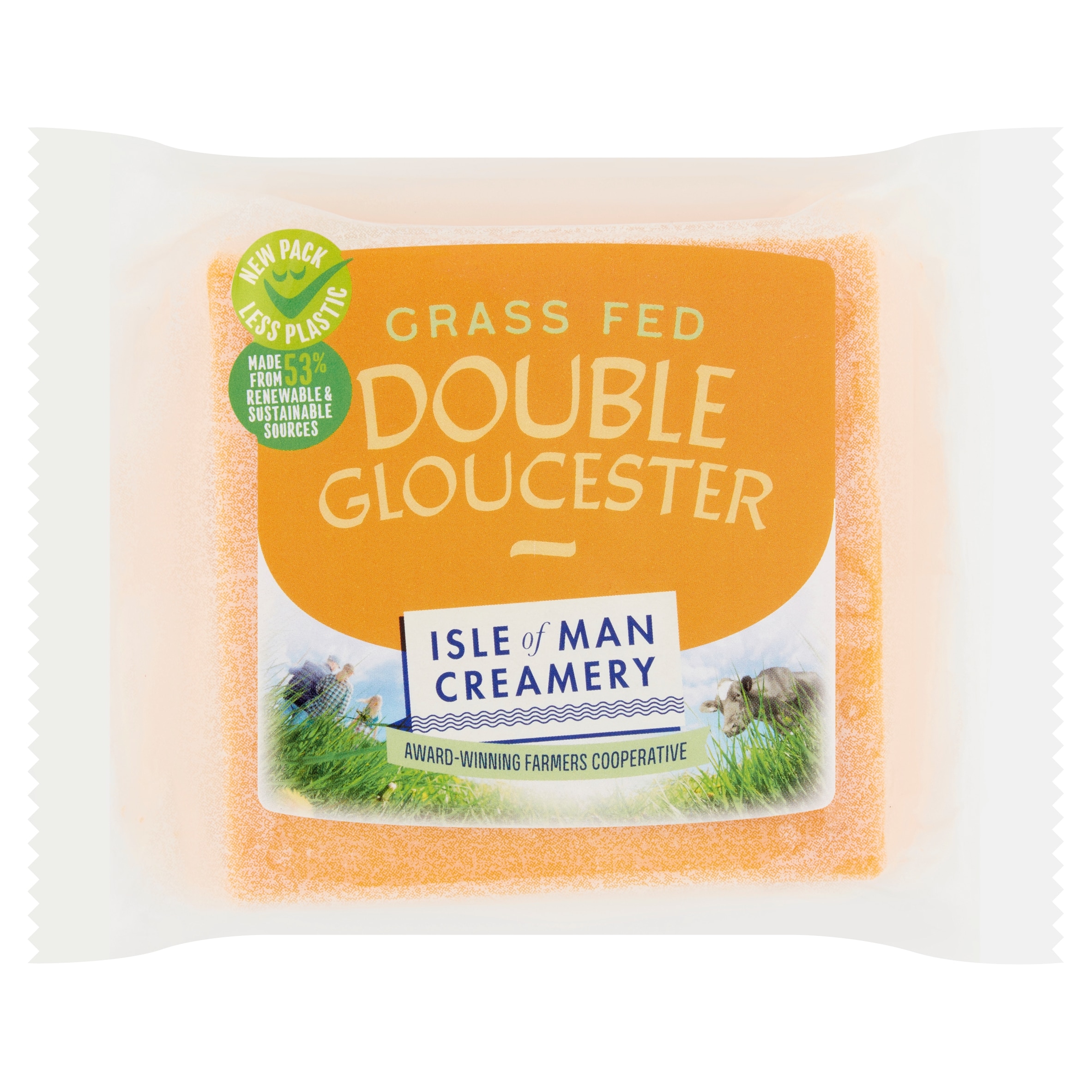 Isle of Man Creamery Double Gloucester 200g - Tesco Groceries