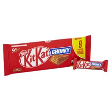 Kit Kat Chunky Snacksize Bars (9X32g) - Tesco Groceries