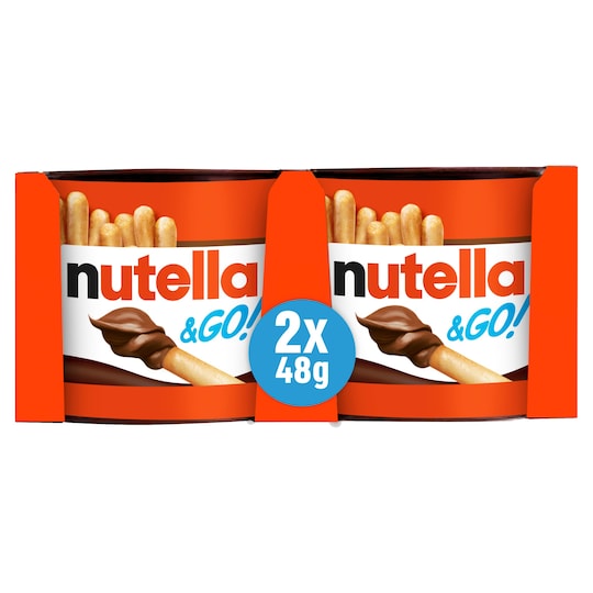 Nutella And Go Multi Pack 96G - Tesco Groceries