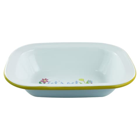 Tesco Enamel Spring Pie Dish 26cm - Tesco Groceries