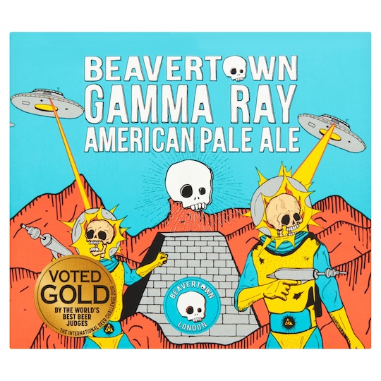Beavertown Gamma Ray American Pale Ale 4X330ml - Tesco Groceries